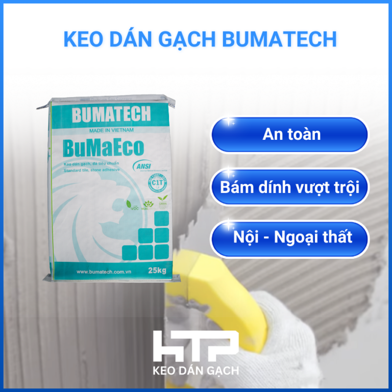 Keo dán gạch Bumatech